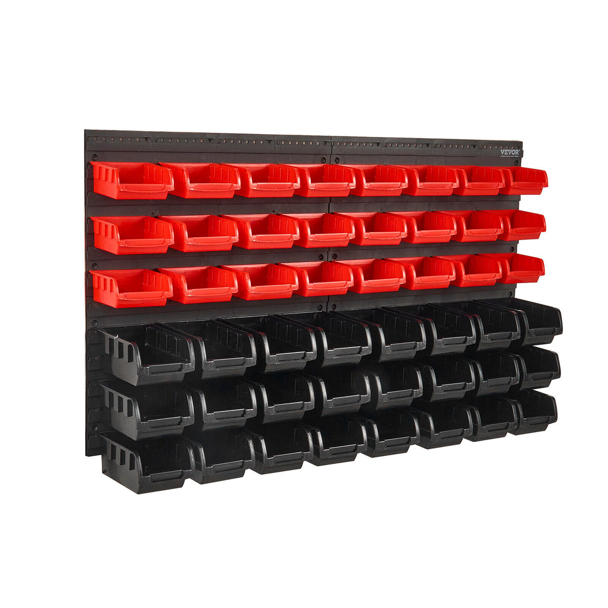 Wall Mounted 48 Storage Bins Small Parts Organizer Garage Tool Rack AU ...