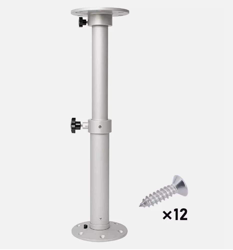 Adjustable Table Pedestal Telescopic Furniture Leg for RV Marine Boat ...