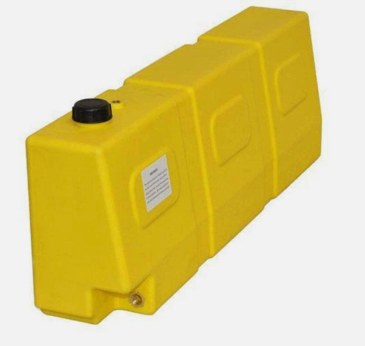Premium Large 50 Litre Poly Diesel Fuel Tank Tapered Slanted 4WD 4x4 U ...