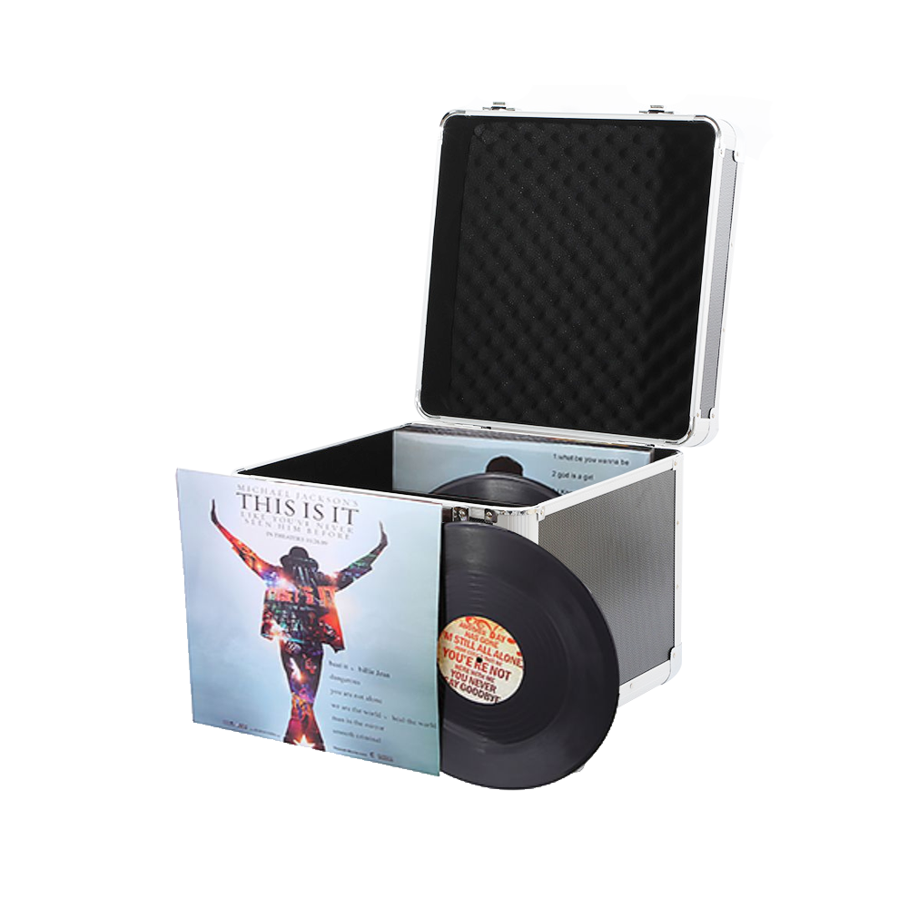Strong Tough Aluminium DJ Record Storage Flight Case – Tool Plus