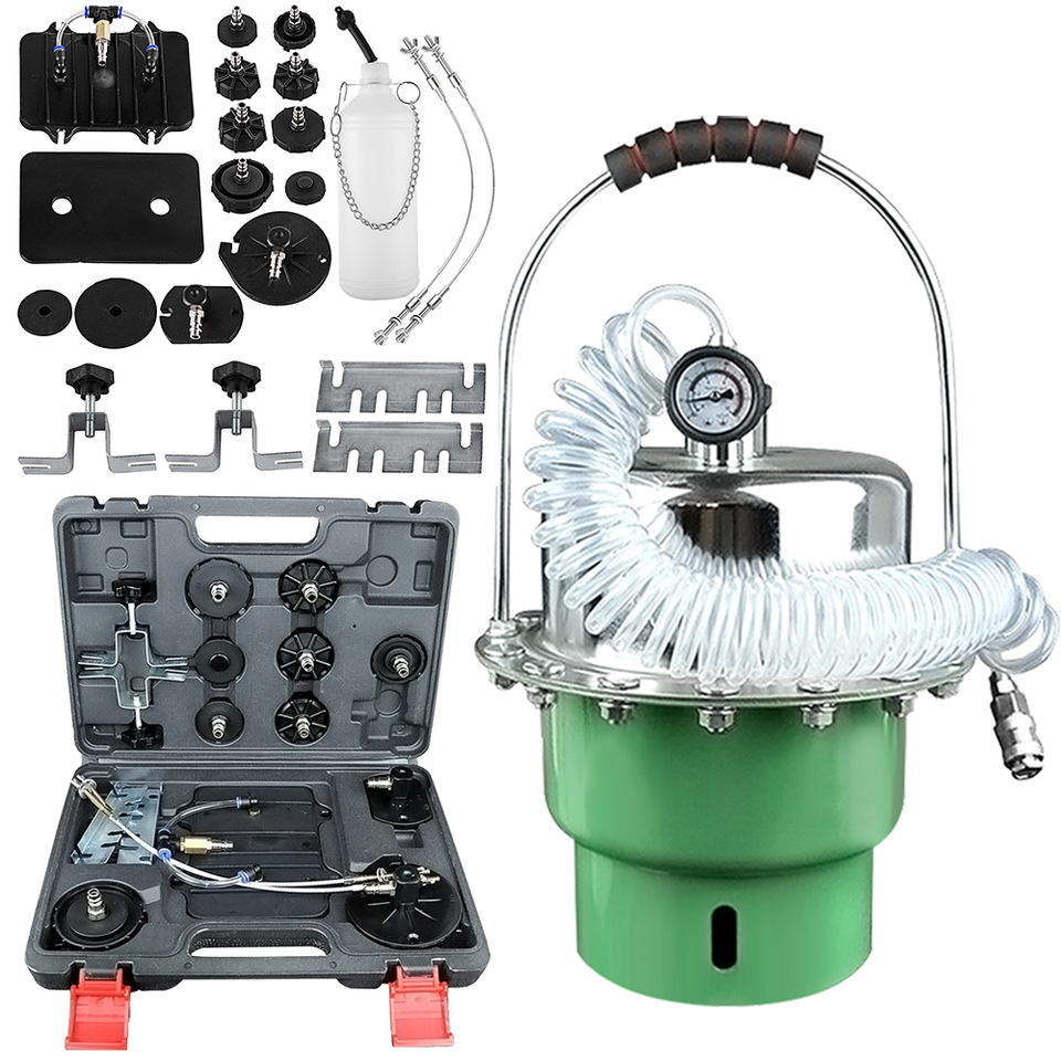 Pneumatic Air Pressure Kit Clutch Brake Bleeder Set Valve System Kit ...