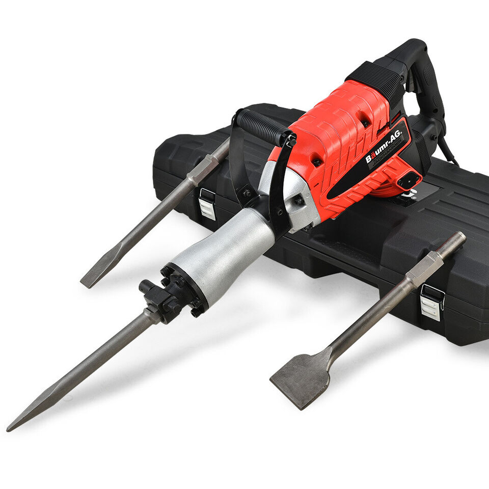2400W Electric Jackhammer Demolition Jack Hammer Concrete Commercial ...
