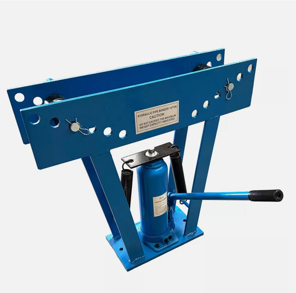 16000KG Heavy Duty Portable Hydraulic Pipe Bending Machine 90° Pipe Be ...