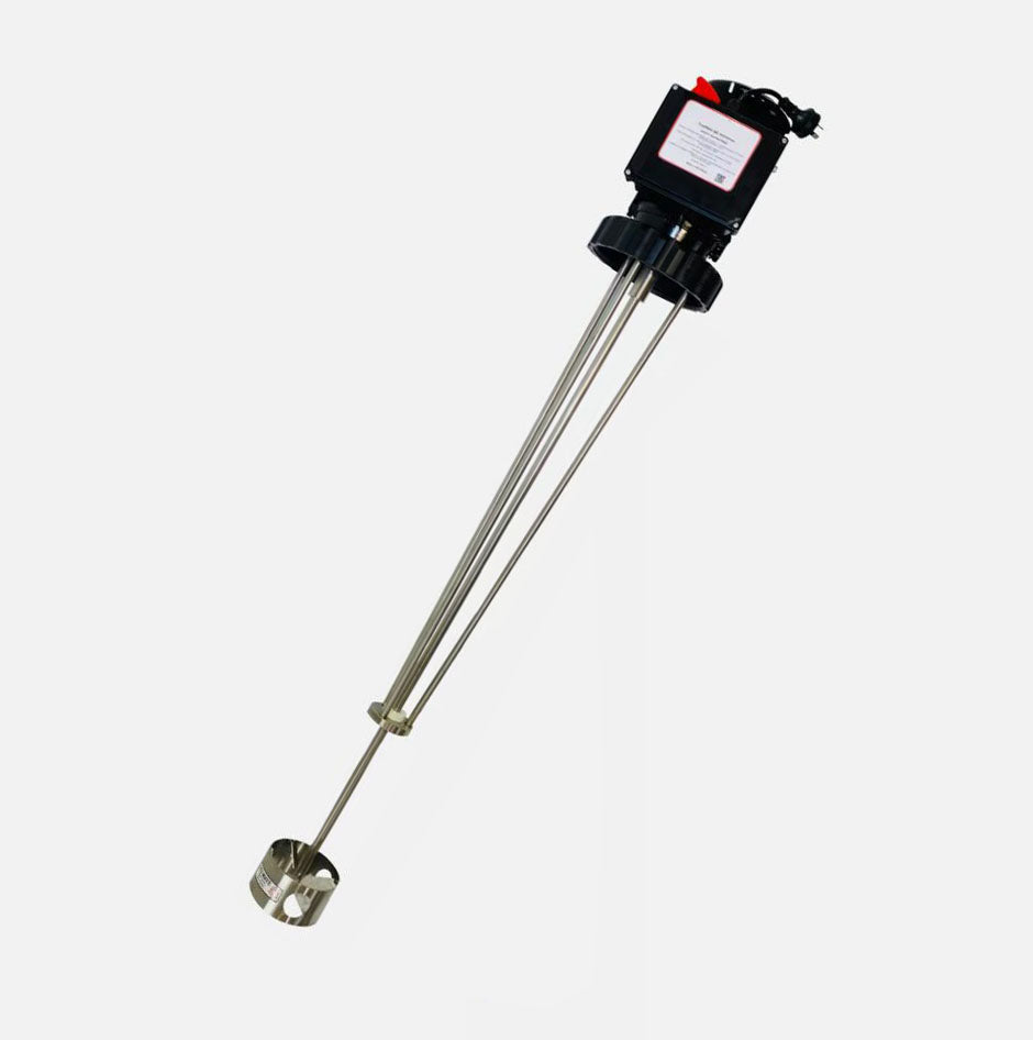 Heavy Duty Stainless Steel .37kW 240V IBC Tote Shuttle Pod Mixer Stirr ...
