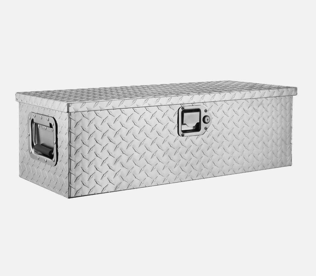 Heavy Duty 30x13x9.6" Aluminium Tool Box Storage With Lock For UTE Tra ...