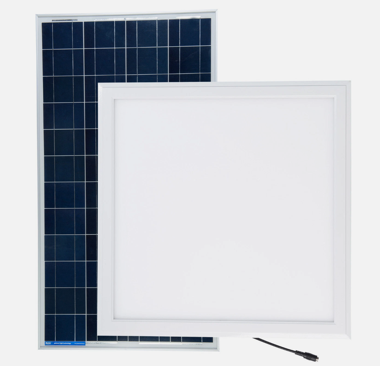 UPGRADED 500mm Square Skylight Adjustable Alternative Roof Solar WHITE ...