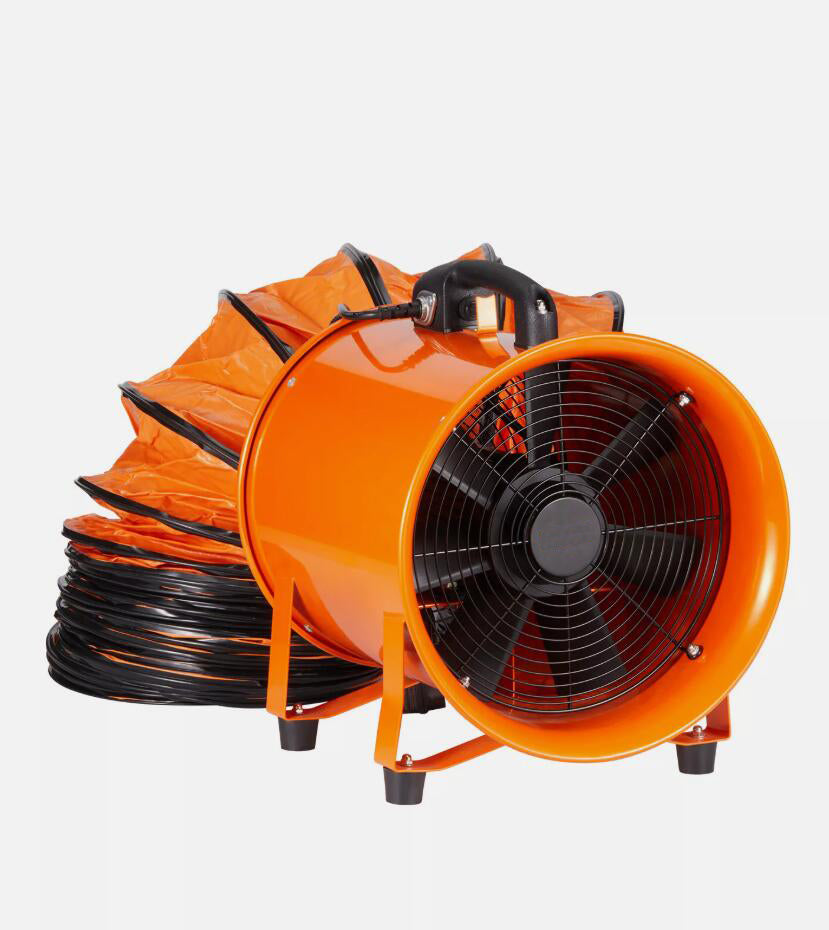Powerful 304.8mm Industrial Extractor Fan Blower Portable 5m Duct Hose ...
