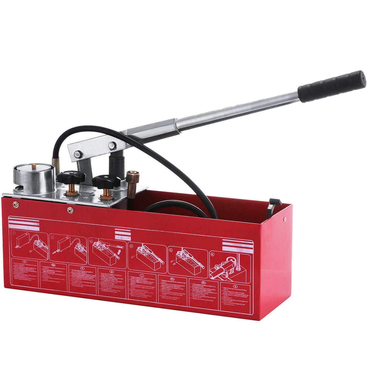 NEW 12L 5000kpa Test Bucket Plumbing Hydrostatic Pressure Pump Gas / W ...