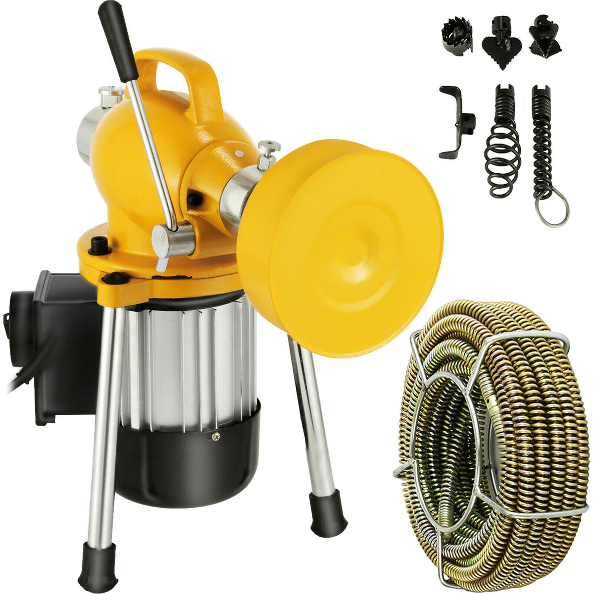 Electric Drain Pipe Cleaner Plumbing Sewerage Machine – Tool Plus