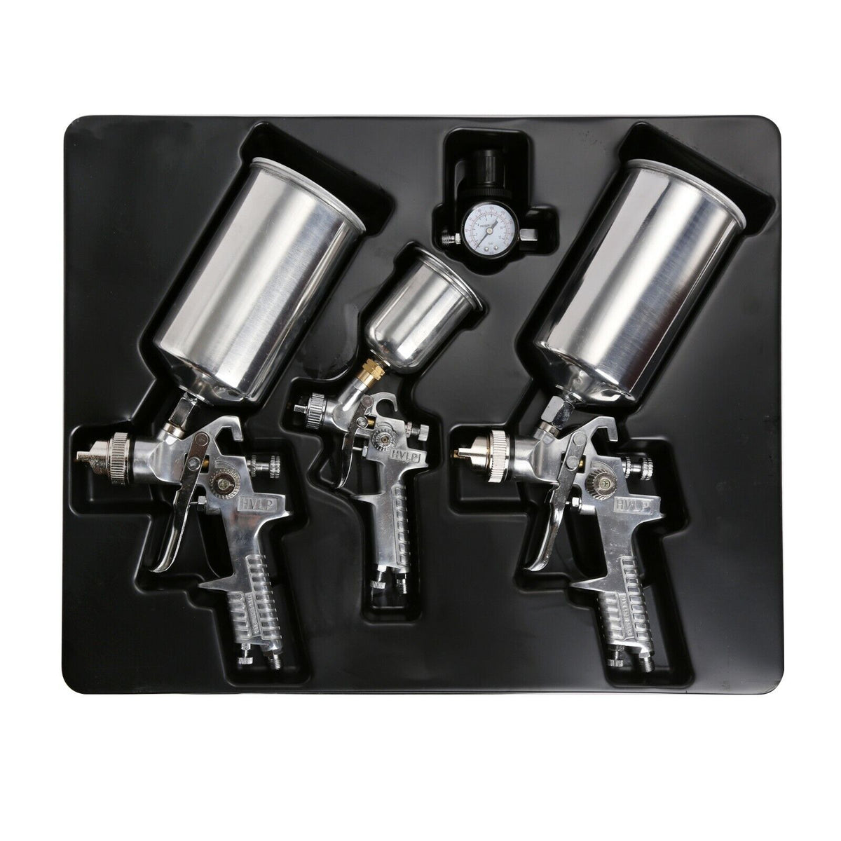 Air Spray Paint Gun Set Spray guns with Cups – Tool Plus