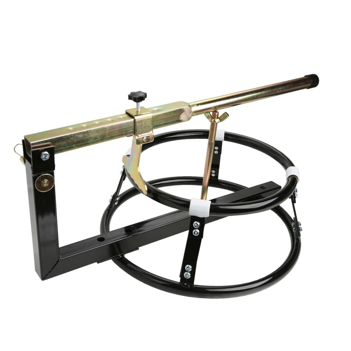 Portable Motorcycle Tire Changing Stand with Bead Breaker – Tool Plus
