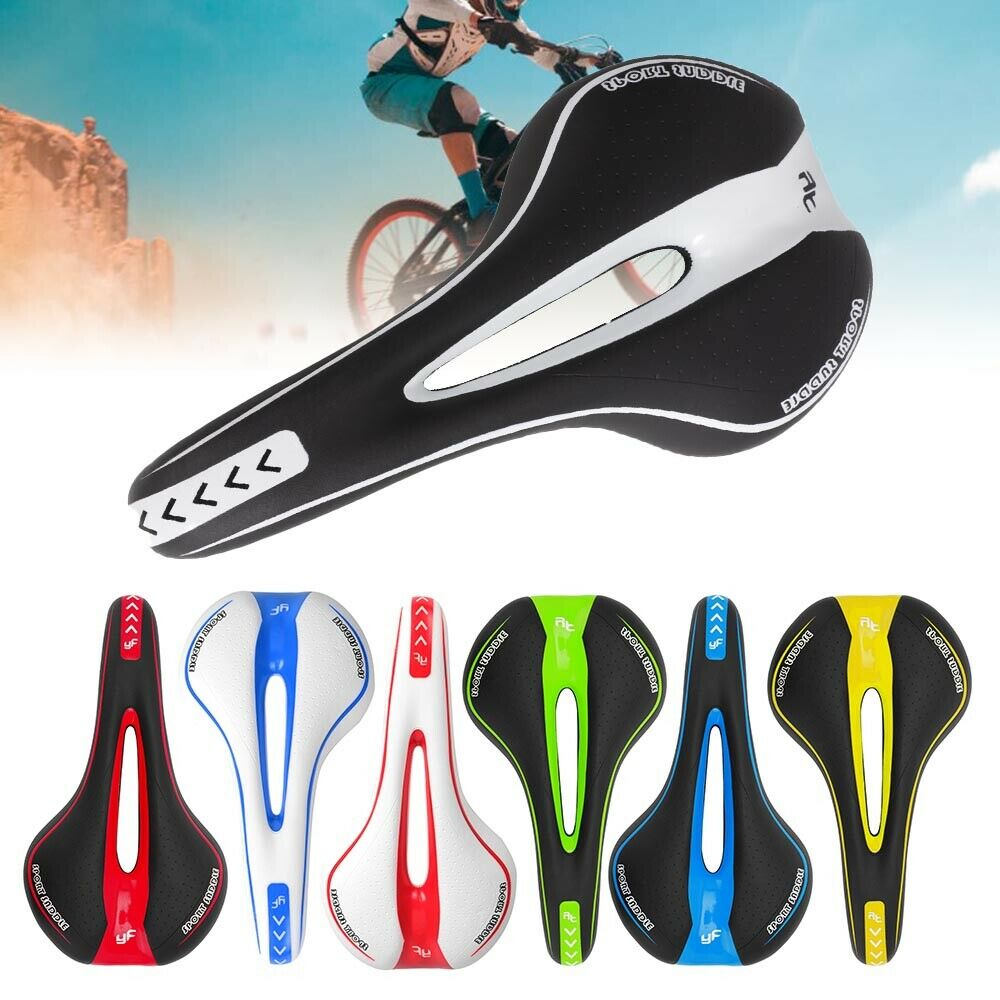 Road Mountain MTB Bike Saddle Seat Bicycle Sporty Cycling Comfort Cush ...