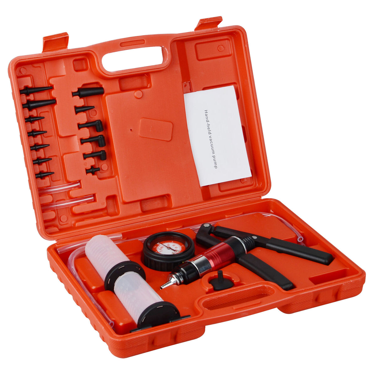 Hand Held Vacuum Pump Brake Bleeder Bleed tester Tool Kit – Tool Plus