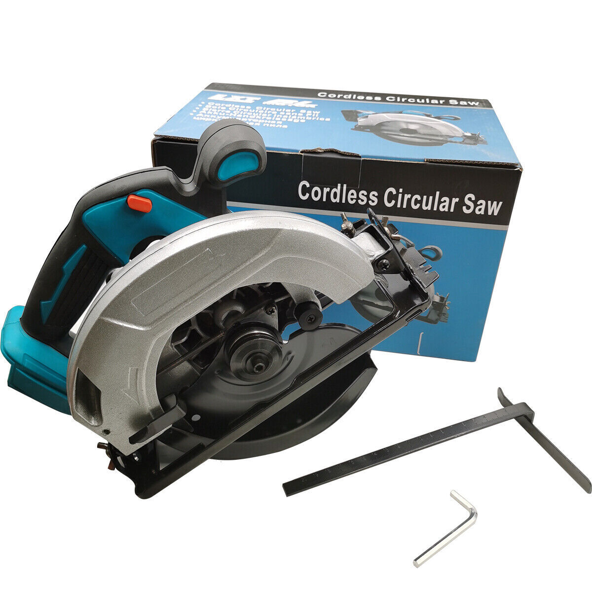 Cordless Brushless 185mm 7" Circular Saw without Battery Replace For M ...