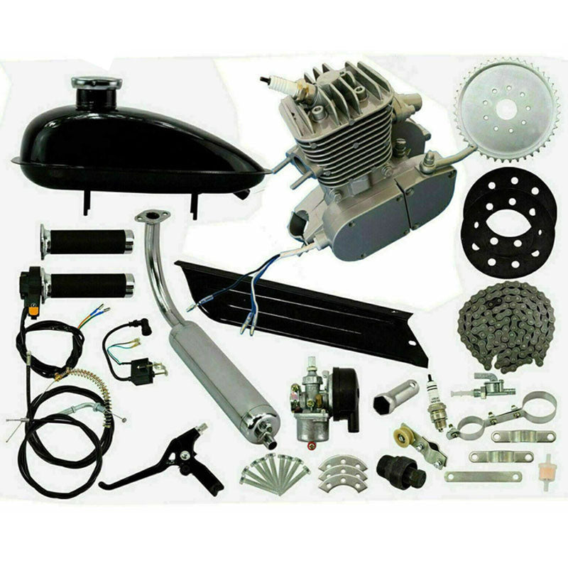 100CC Motorized Push Bike Bicycle Petrol Gas Motor Engine kit – Tool Plus