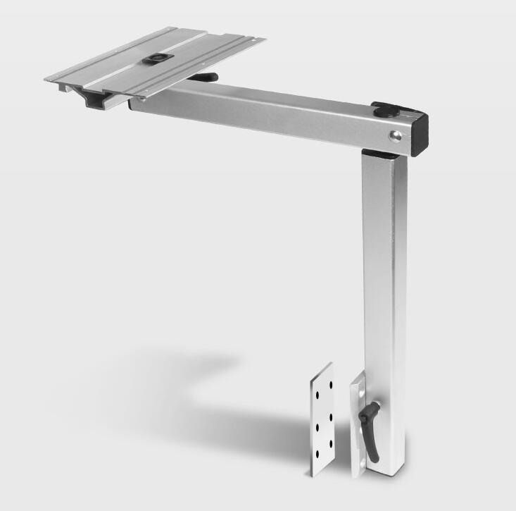 Aluminum Alloy Movable Rotatable Height Adjustable Camper Caravan Tabl ...